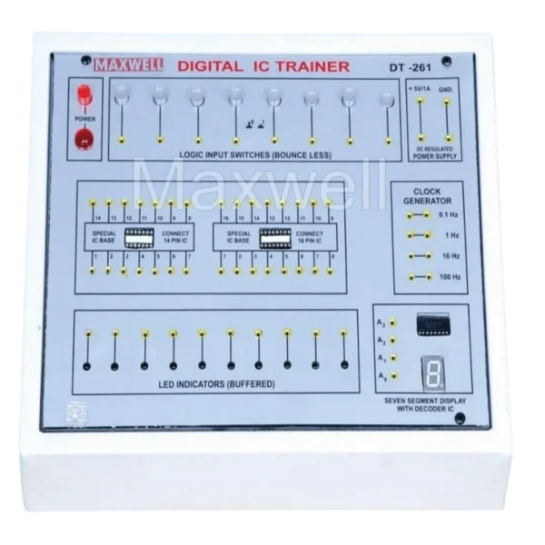 Digital IC Trainer Kit DT-261 for Learning & Labs