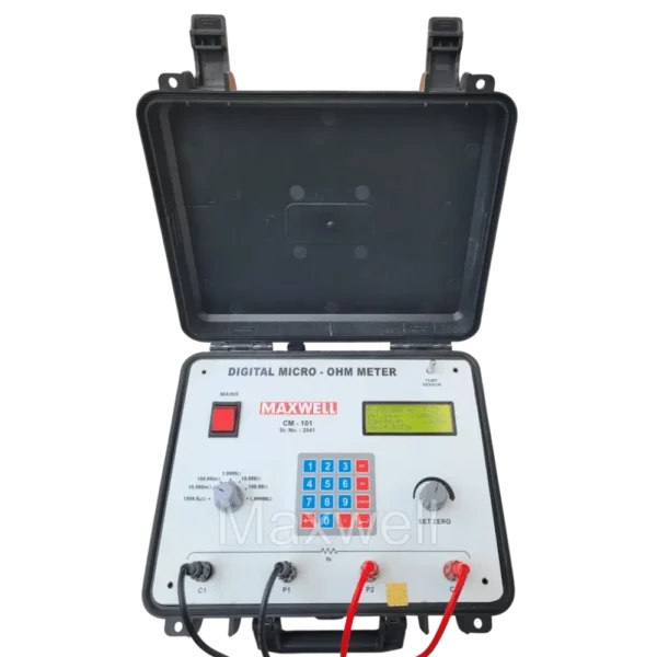 Digital Micro-Ohm Meter for Precise Resistance