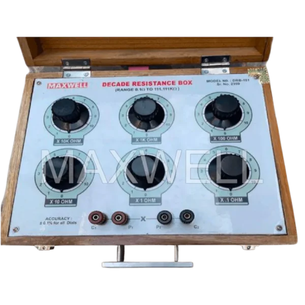 Decade Resistance Box DRB-161 - Maxwell