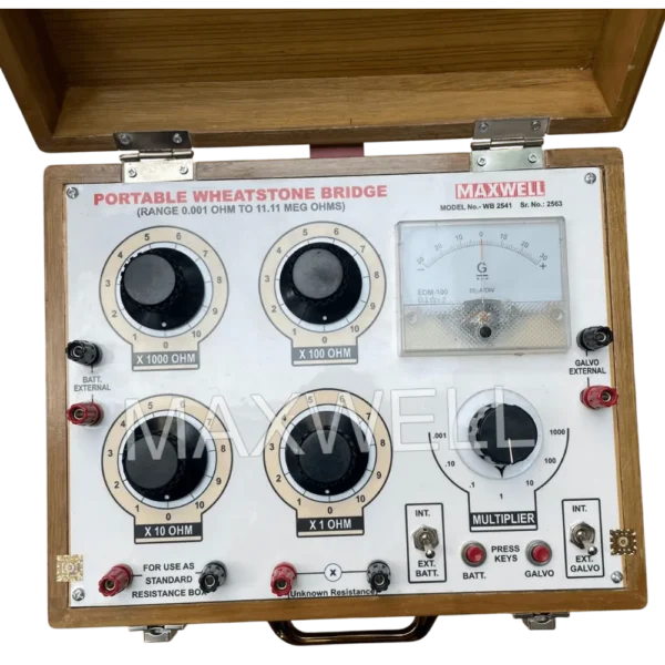 Wheatstone Bridge - Maxwell